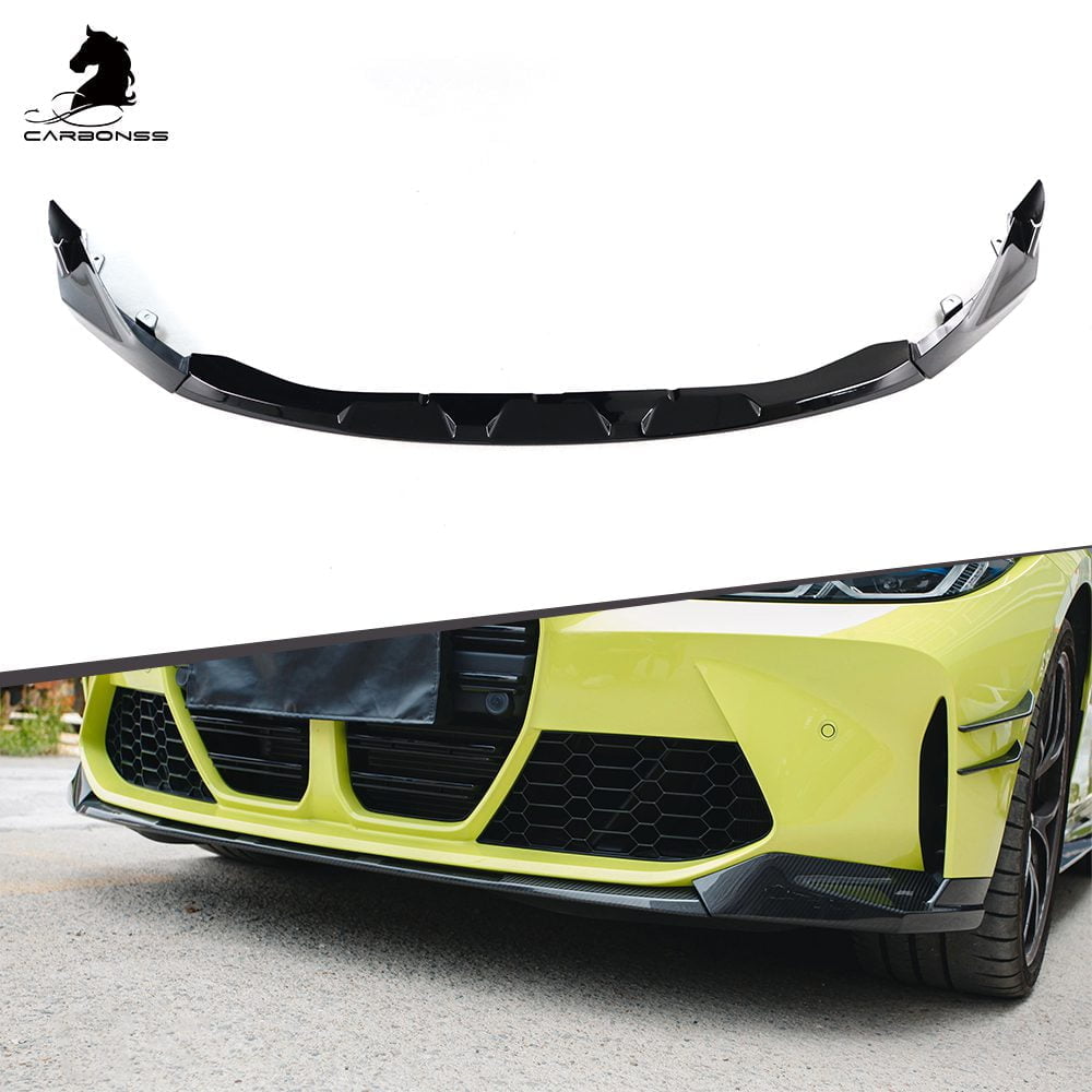 BMW G80 G82 M3 M4 MP Style Gloss Black Front Bumper Lip – Guangdong ...