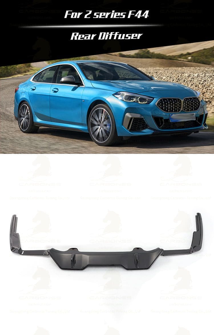 BMW F44 Gloss Black Rear Bumper Diffuser - Guangdong Carbonss Tuning Co ...