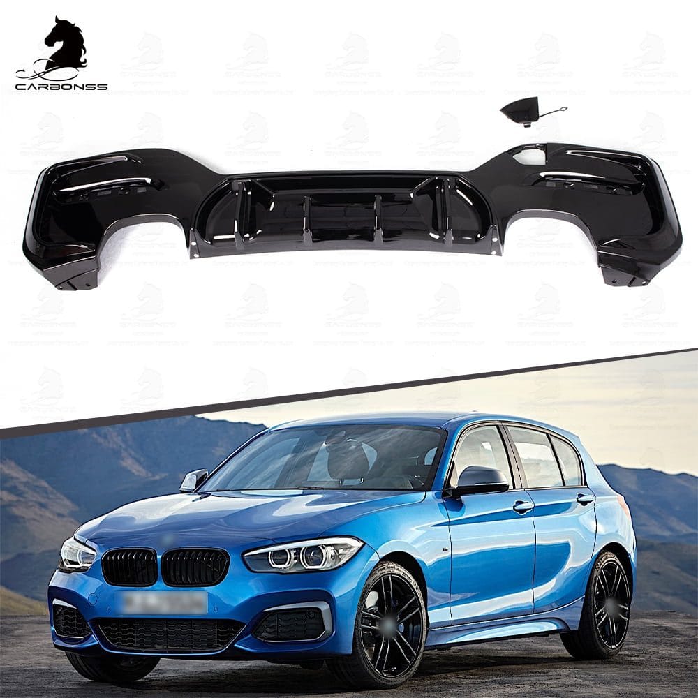 BMW F20 LCI CP Style Gloss Black Rear Bumper Diffuser – Guangdong ...