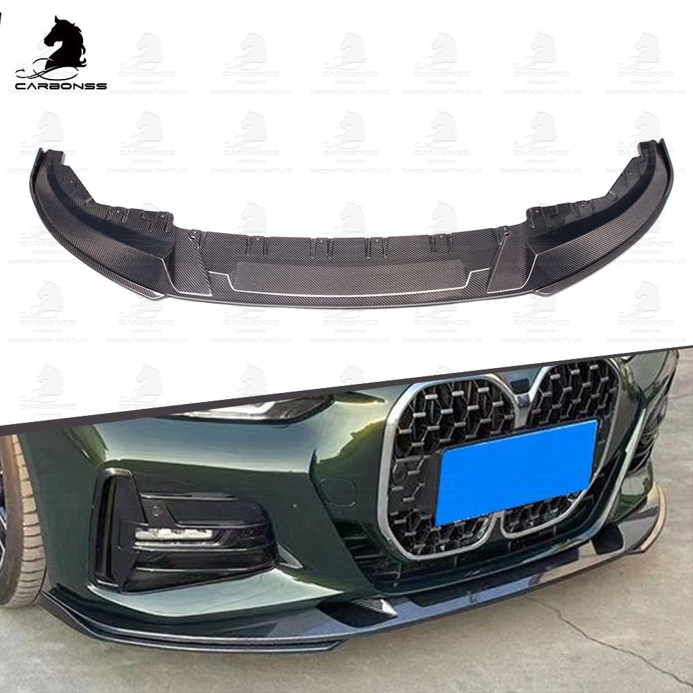 BMW G26 3D Style Carbon Front Bumper Lip - Guangdong Carbonss Tuning Co ...