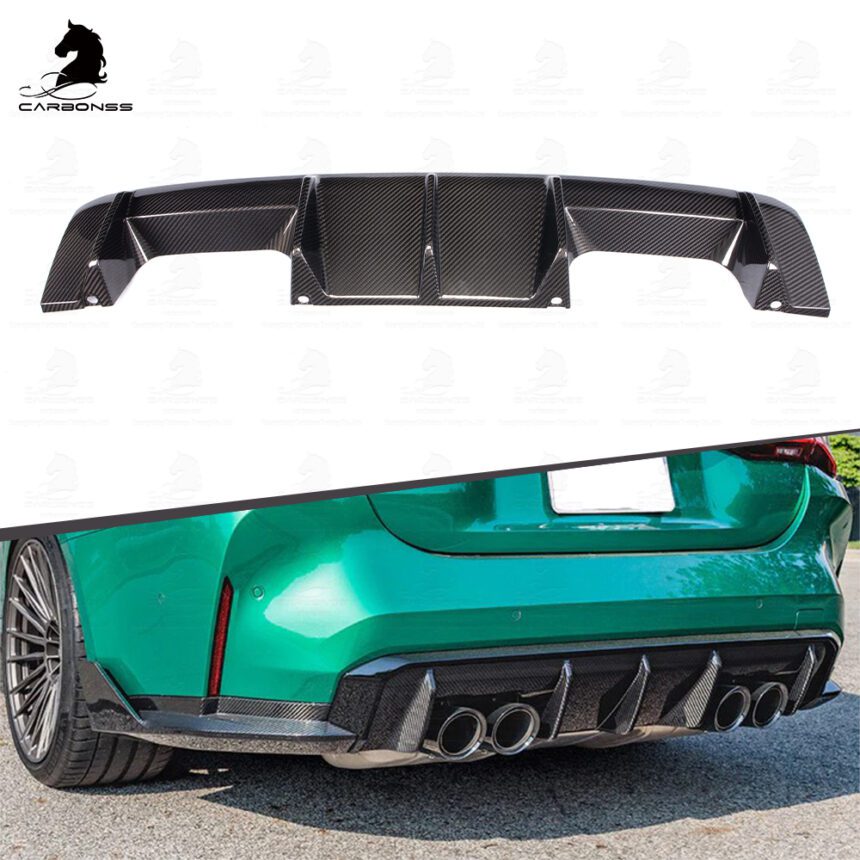 BMW G80 G82 M3 M4 OEM Style Carbon Rear Bumper Diffuser – Guangdong ...