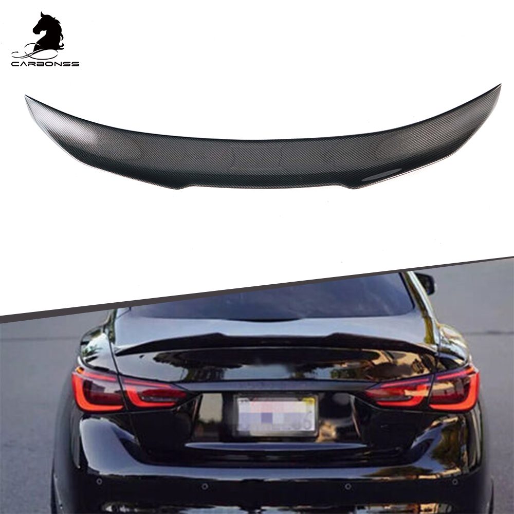 Infiniti Q50 PSM style Carbon Trunk Spoiler – Guangdong Carbonss Tuning ...
