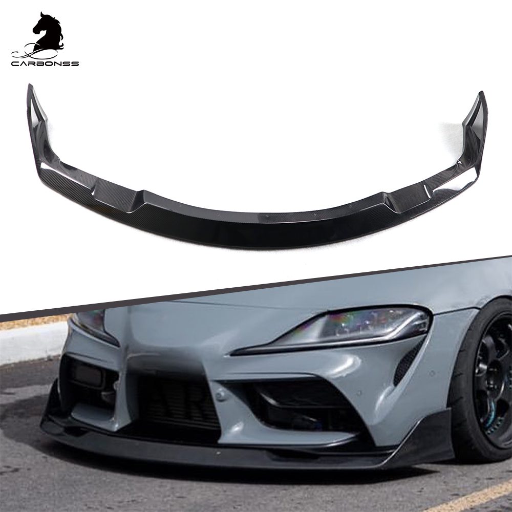Toyota Supra A90 AG style Carbon Front Bumper Lip – Guangdong Carbonss ...