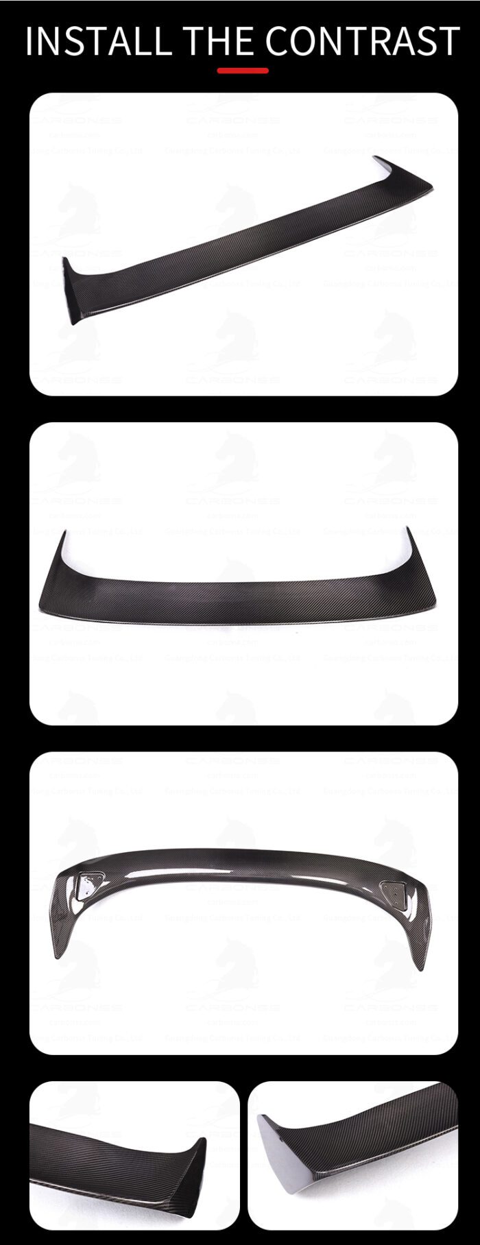 11th Civic Type R Spoiler Wing 2022+ – Guangdong Carbonss Tuning Co., Ltd.