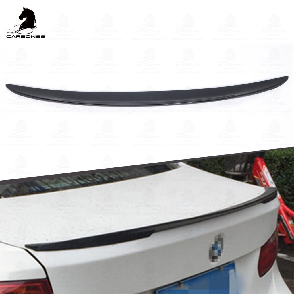 BMW F30 P Type ABS Gloss Black Rear Spoiler – Guangdong Carbonss Tuning ...