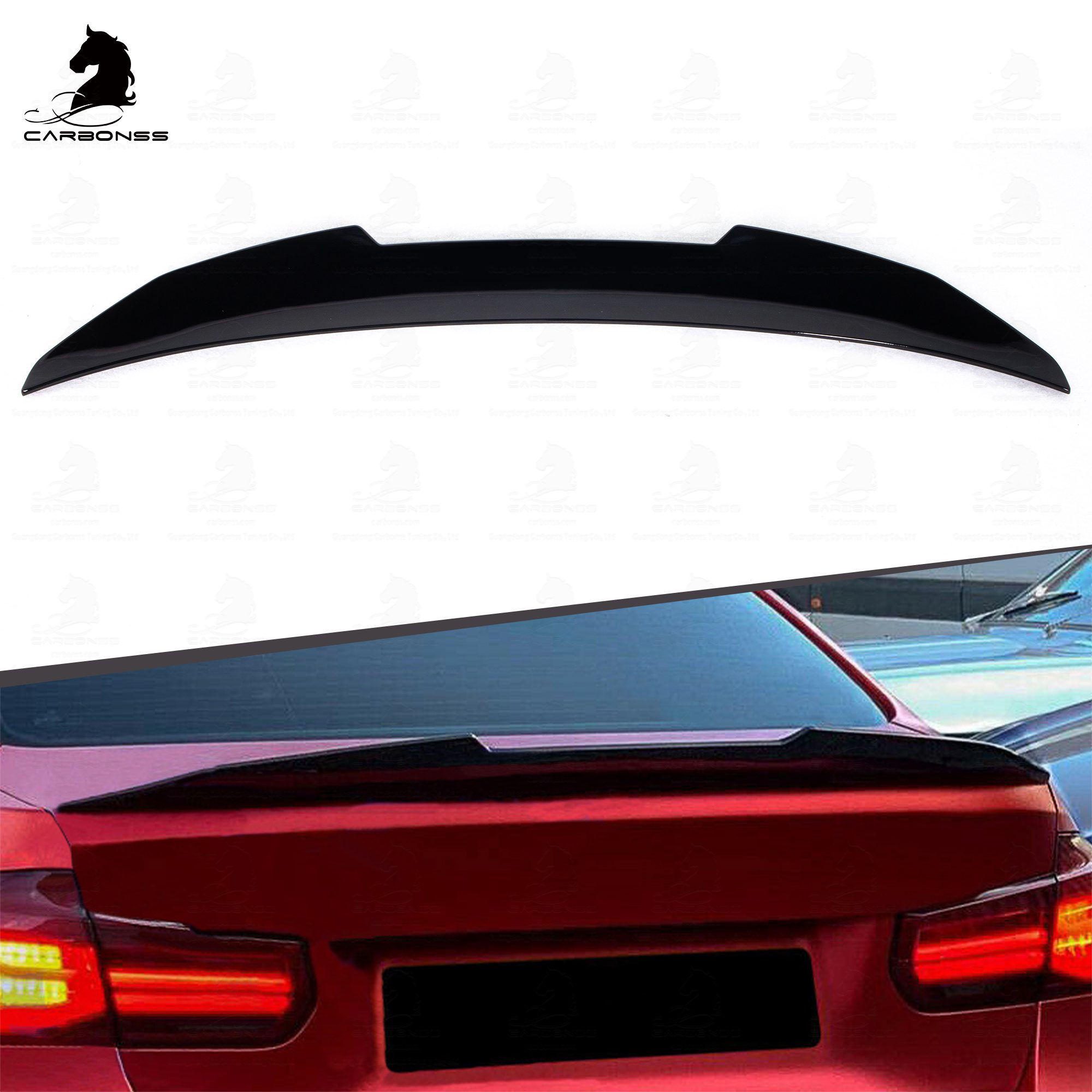 BMW F82 PSM Type ABS Gloss Black Rear Spoiler - Guangdong Carbonss ...