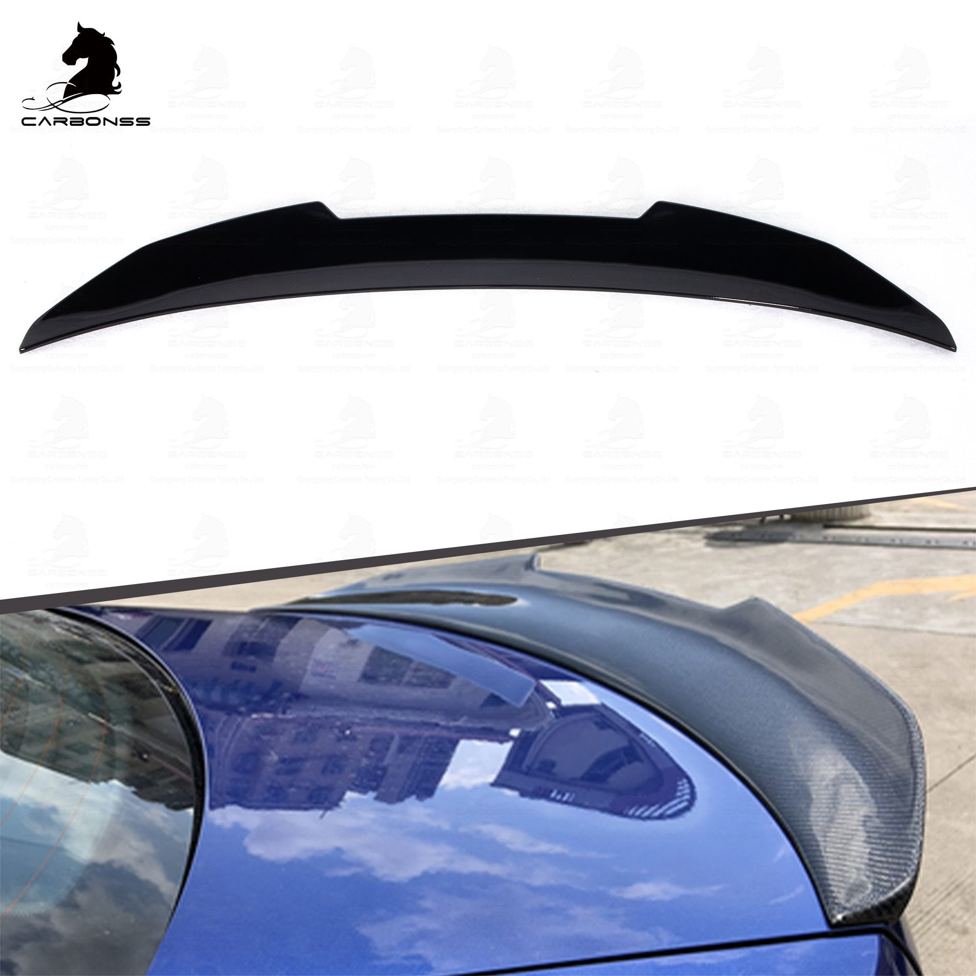 BMW G20 PSM Type ABS Gloss Black Rear Spoiler – Guangdong Carbonss ...