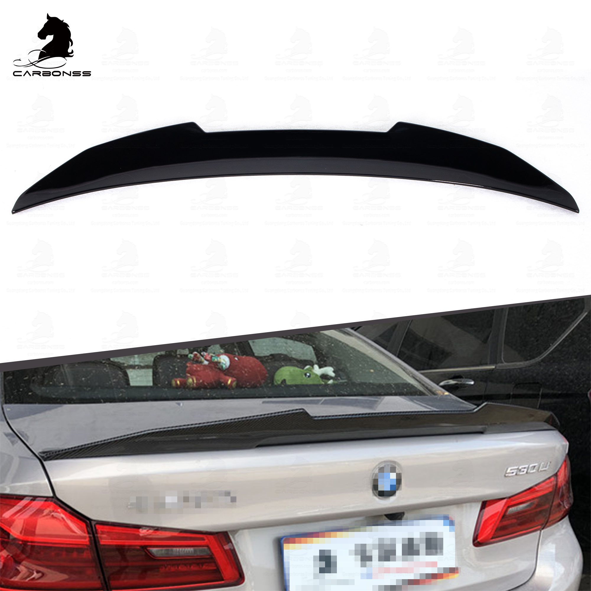 BMW G30 PSM Type ABS Gloss Black Rear Spoiler – Guangdong Carbonss ...
