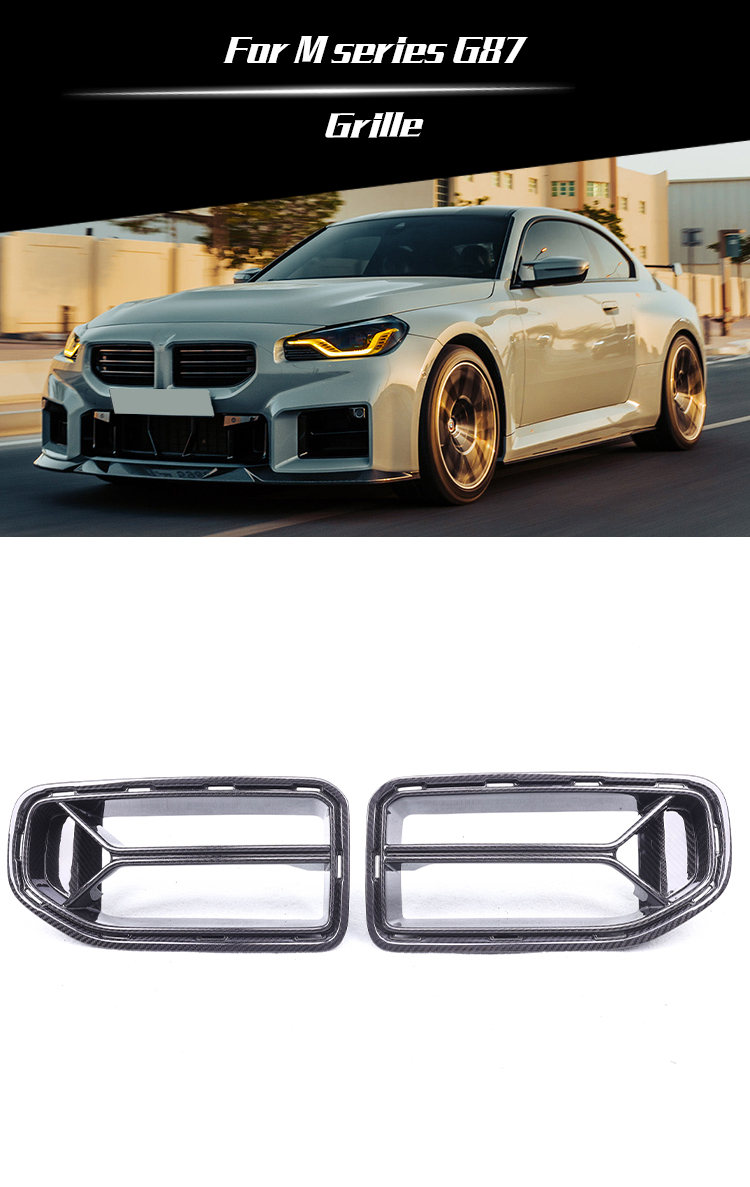 BMW M2 G87 CSL Type Front Grille 2022+ – Guangdong Carbonss Tuning Co ...