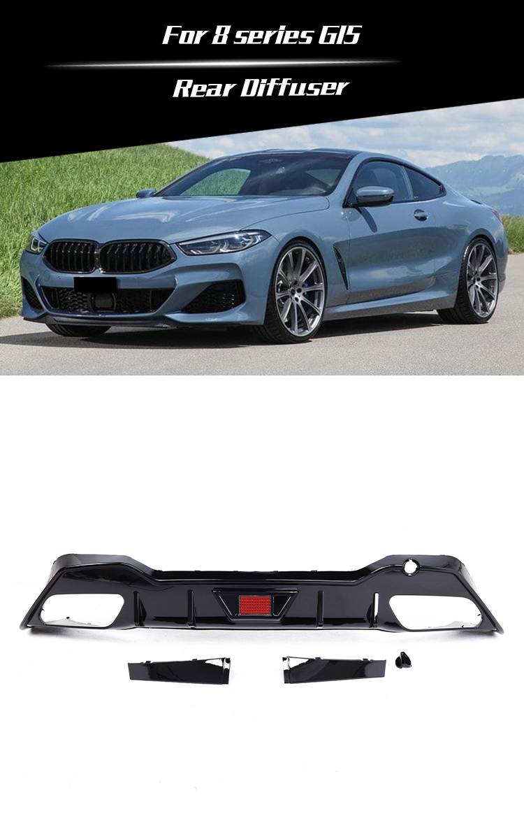 BMW G14 G15 AC Type Led Rear Bumper Diffuser 2019+ – Guangdong Carbonss ...