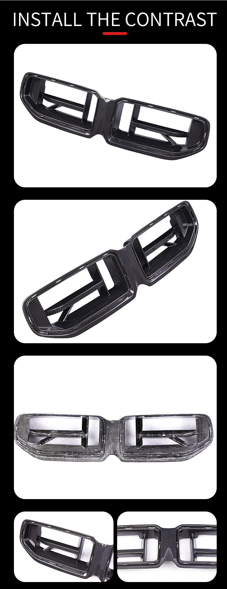 BMW M2 G87 CS Type Front Grille 2022+ – Guangdong Carbonss Tuning Co., Ltd.