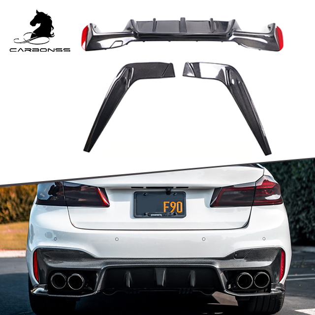 BMW F90 M5 3D Style Carbon Rear Bumper Diffuser – Guangdong Carbonss ...